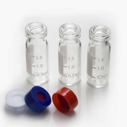 HPLC vial - ZHEJIANG AIJIREN TECHNOLOGY INC. - glass / with cap