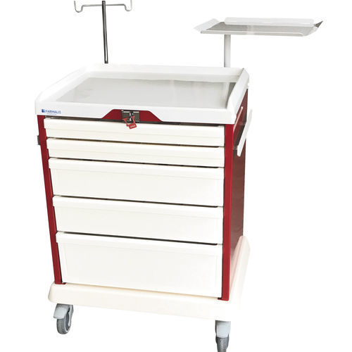 Hospital trolley - 60.020 - Mdose - emergency / equipment / oxygen cylinder