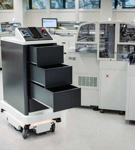 Laboratory delivery robot - NOVAMove Porter - NovaticLab - sample / autonomous