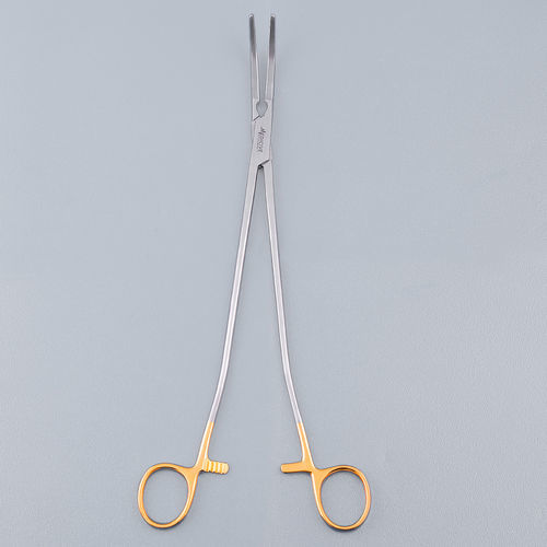 Gynecology forceps - MDI-05100-5130 - Mediciveins - hysterectomy / bent