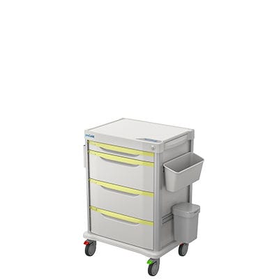 Isolation trolley - Touchpoint Medical - for general purposes / with ...