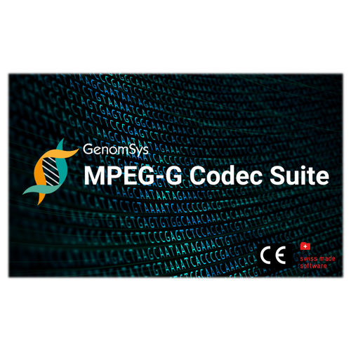 Genomic software - GenomSys MPEG-G Codec Suite - GenomSys - analysis ...