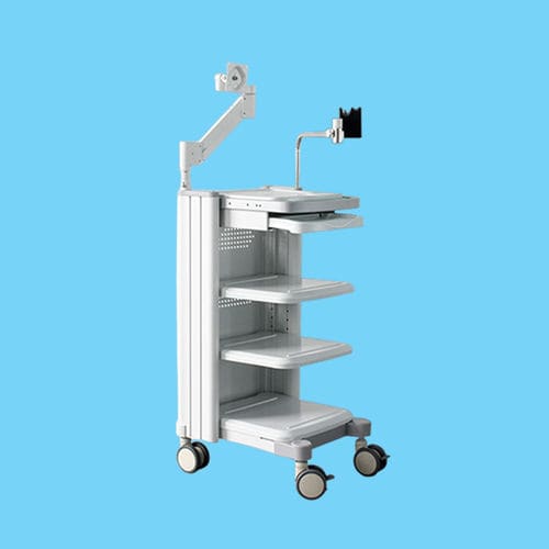 Endoscopy trolley - QingDao Wealthy automation equipment co., Ltd - mobile