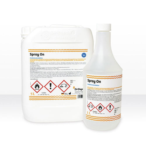 Liquid disinfectant - Spray On - Laboratorium Dr. Deppe - 5000 mL / 1000 mL