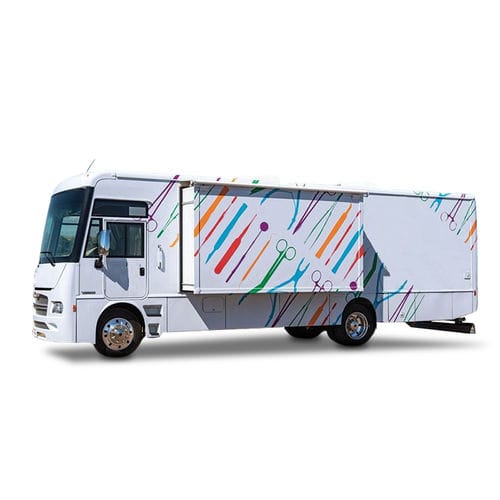 Laboratory mobile health vehicle - Timak Shpk - bus / box