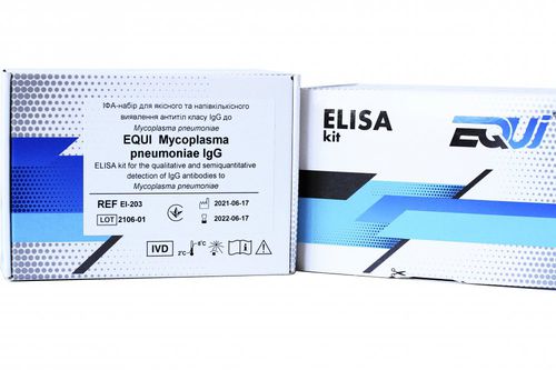 Pneumonia test kit - EI-203 - Equi - IgG / Mycoplasma / ELISA