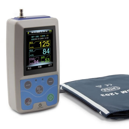 Automatic blood pressure monitor - ABPM50 - Semcares - arm ...