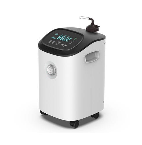 Home care oxygen concentrator - CR-P5W - Nanjing FoiNoe - on casters