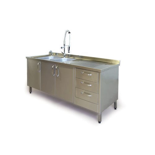 Medical instrument pre-cleaning station - S.PWC.102.P - Nisan Medikal ...