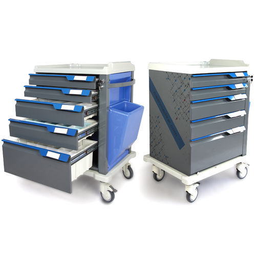 Anesthesia cart - W.MAC.101 series - Nisan Medikal San. ve Tic. Ltd ...