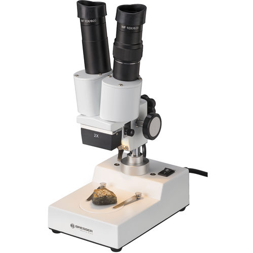 Optical stereo microscope - Biorit ICD - Bresser - laboratory / upright ...
