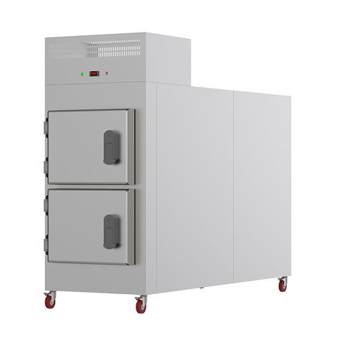 Body tray mortuary cabinet - MBR200 - Proxenon - 2-body / front-loading ...