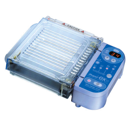 Multifunction electrophoresis system - Mupid-exU - OPTIMA Inc. - for ...