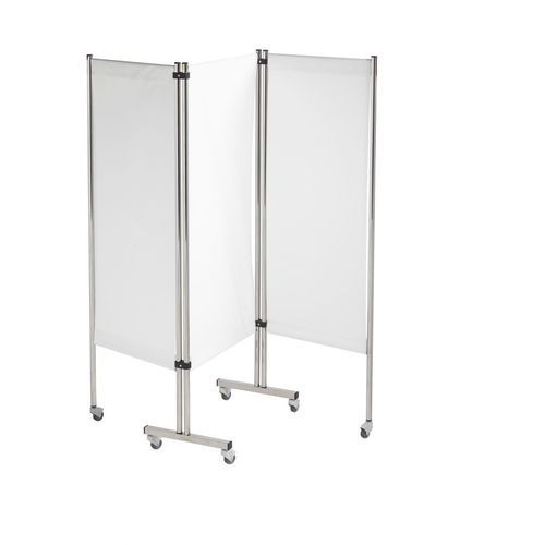 Folding hospital screen - 8330 - TOURINOX - 3-panel / hospital room ...