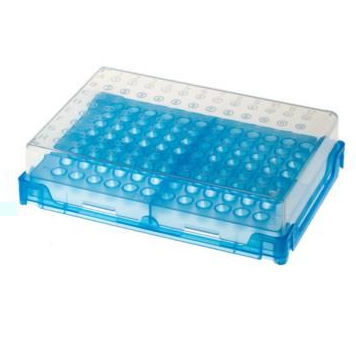 Laboratory microtube rack - PCRACK04 - LABELIANS SAS - polypropylene