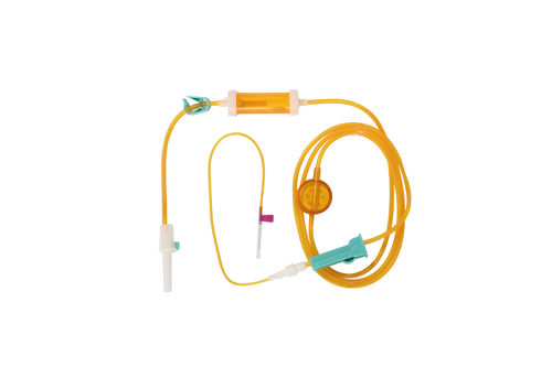 Infusion set with drip chamber - Rongbo Medical - with light protection