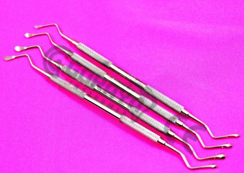 Dental curette - GI-317 - GORAYA INSTRUMED - bone / Lucas / autoclavable