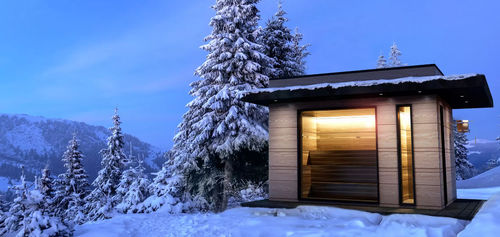 Cabin sauna - Open Air - Starpool - infrared