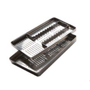 Dental instrument tray - TD3070F - DENTAL MARKET s.r.l. - stainless steel