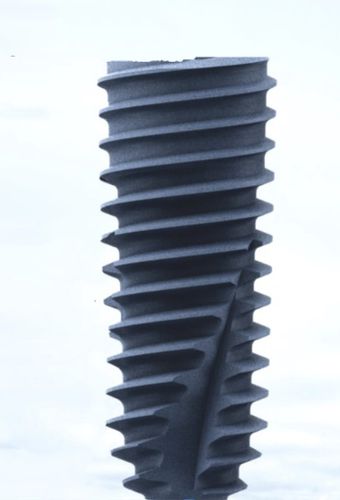 Conical dental implant - Geno - titanium / tapered / internal