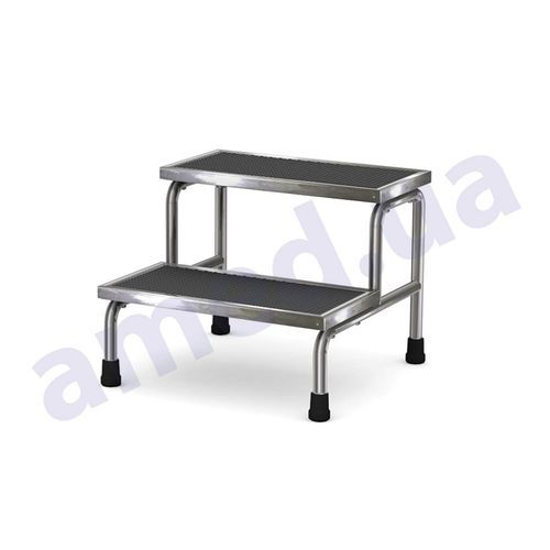 2-step step stool - СТМ1.210 - Amed - stainless steel