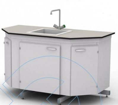 Laboratory sink - 01-12.521 - Labexpert - 1-station / metal / polypropylene