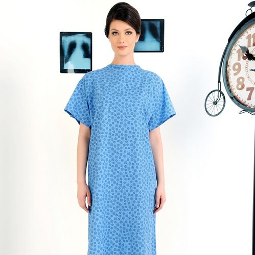 Unisex patient gown - Temex Medical Textile - L / XL / M