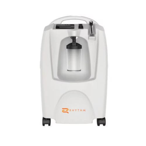 Medical oxygen concentrator - LM5BA - Rhythm Healthcare - on casters