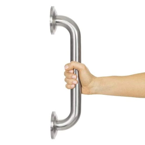 Bathroom grab bar - LVA1079S - Vive Health - stainless steel