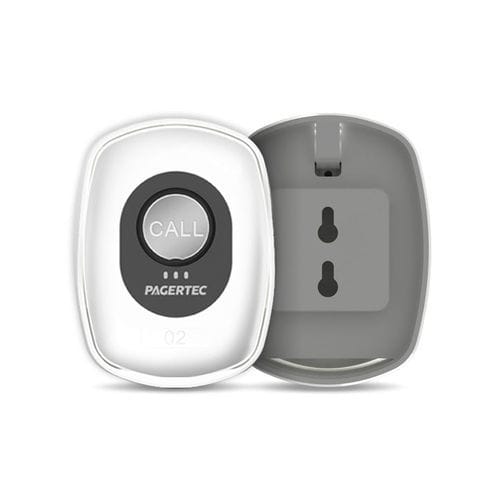 Panic button alert system - Deluxe - Pagertec - fall