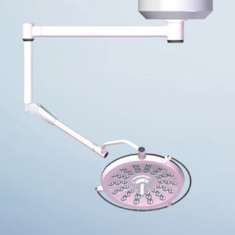 Ceiling-mounted surgical light - AMTAI Medical Equipment - LED