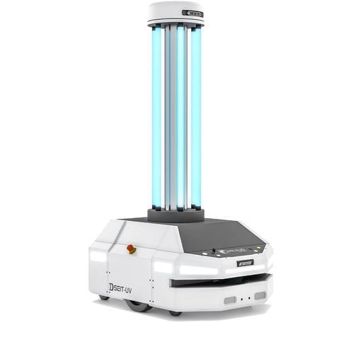 UV disinfection robot - SEIT-UV - Milvus Robotics - mobile / automated ...