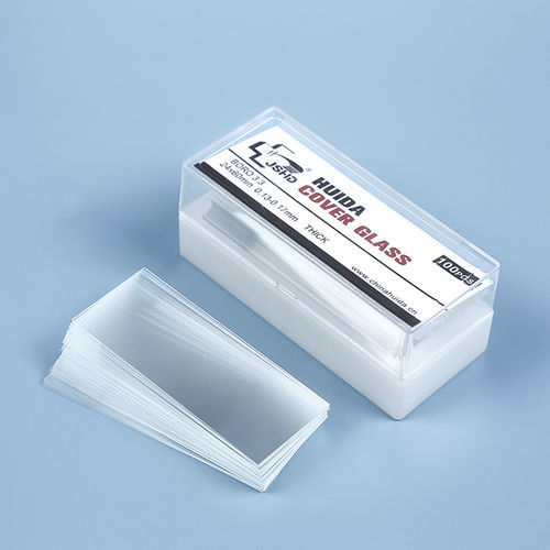 Borosilicate microscope cover glass - Jiangsu Huida Medical Instruments