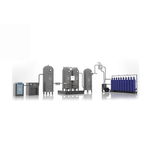 Oxygen gas plant - OVVO Medical Solutions - floor-standing