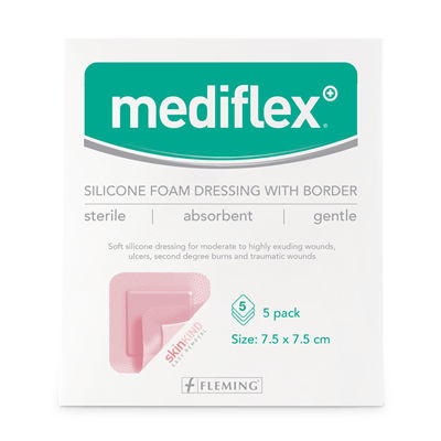 Silicone wound dressing - MEDIFLEX - Fleming Medical - sterile