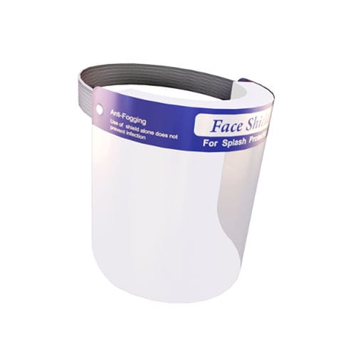 Polyethylene face-shield - HLP01 - Fleming Medical - full-face / adult ...