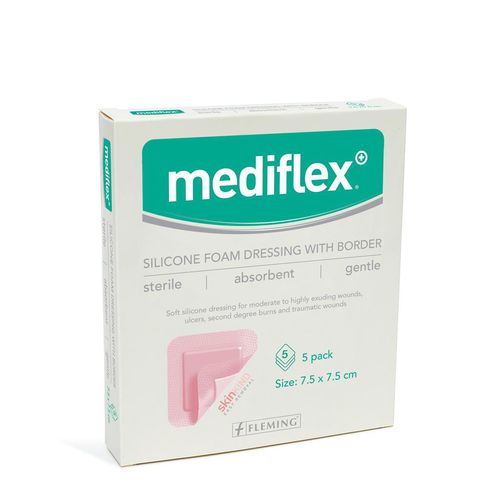 Silicone wound dressing - MEDIFLEX - Fleming Medical - sterile / waterproof