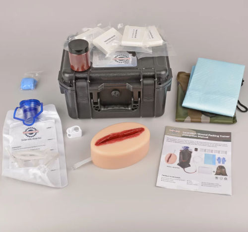 Training simulator - MEQ03004 - MedEduQuest. - wound management / for ...