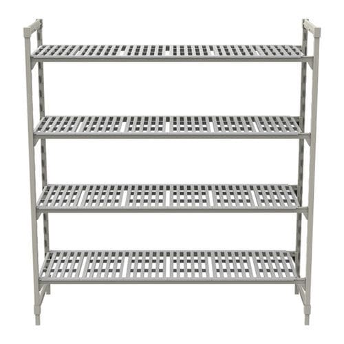 Modular shelving unit - Topmodul - antibacterial / aluminium