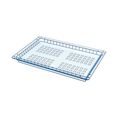 Medical tray - T604005CH - Topmodul - laboratory / storage / for trolleys