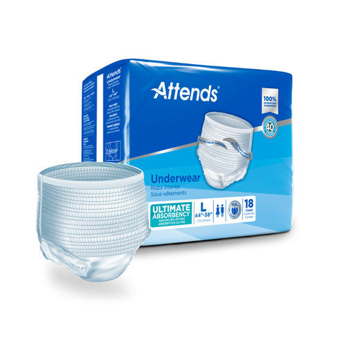 Adult diapers - APP07 series - Attends - breathable / box of 20 units ...