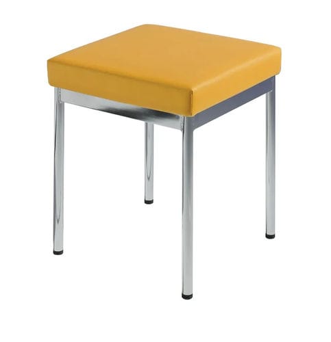 Healthcare facility stool - RONDO TOP - SIMPEX - black / blue / gray