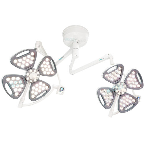 Ceiling-mounted surgical light - MGE-SL3P - Medige International Industries - LED / 2-arm / 110V ...