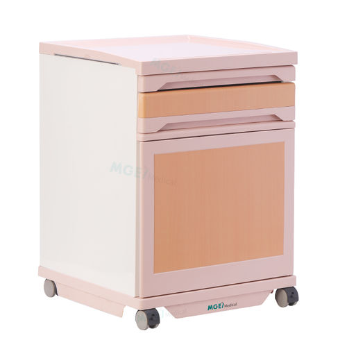 Bedside table on casters - TEG2B - Medige International Industries ...