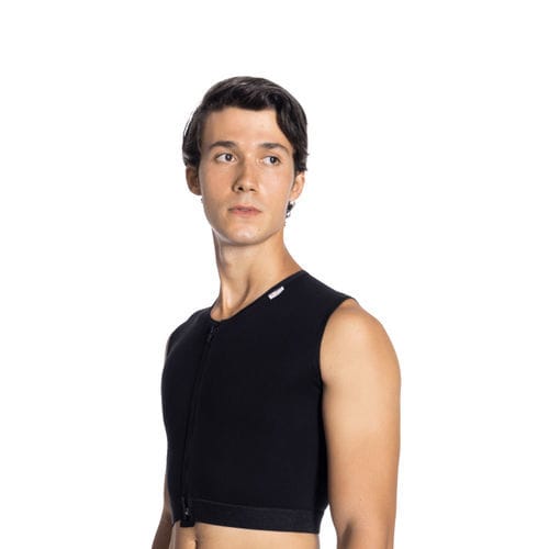 Post-operative support compression vest - CM01 - Lipoteks - men / L / M