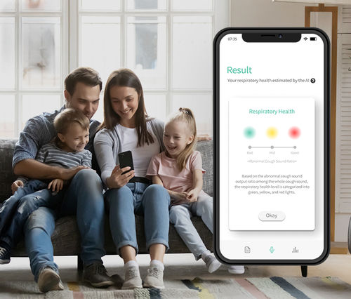 Recording mobile application - WAYMED Cough - WAYCEN - analysis ...