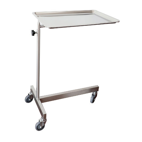 Stainless steel instrument table - MIT - Pacific Medical