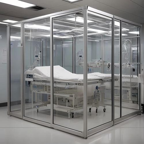 Healthcare facility isolation room - Pandora - Stretchers Industries ...