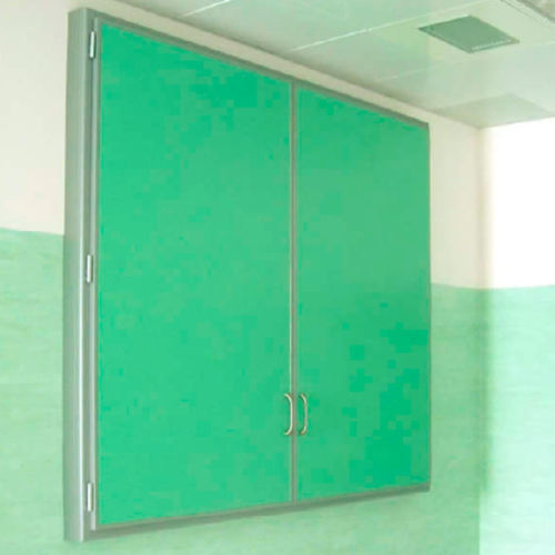 Radiation protection window - MeSpo - swing / sliding