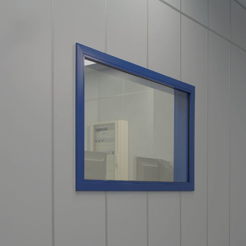 Radiation protection window - MeSpo - fixed / lead glass